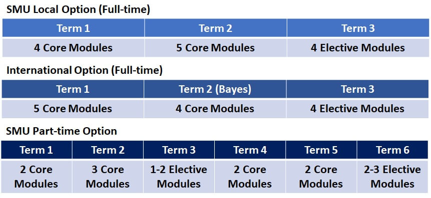 数量金融理学(MQF)课程架构 | 新加坡管理大学中文官网